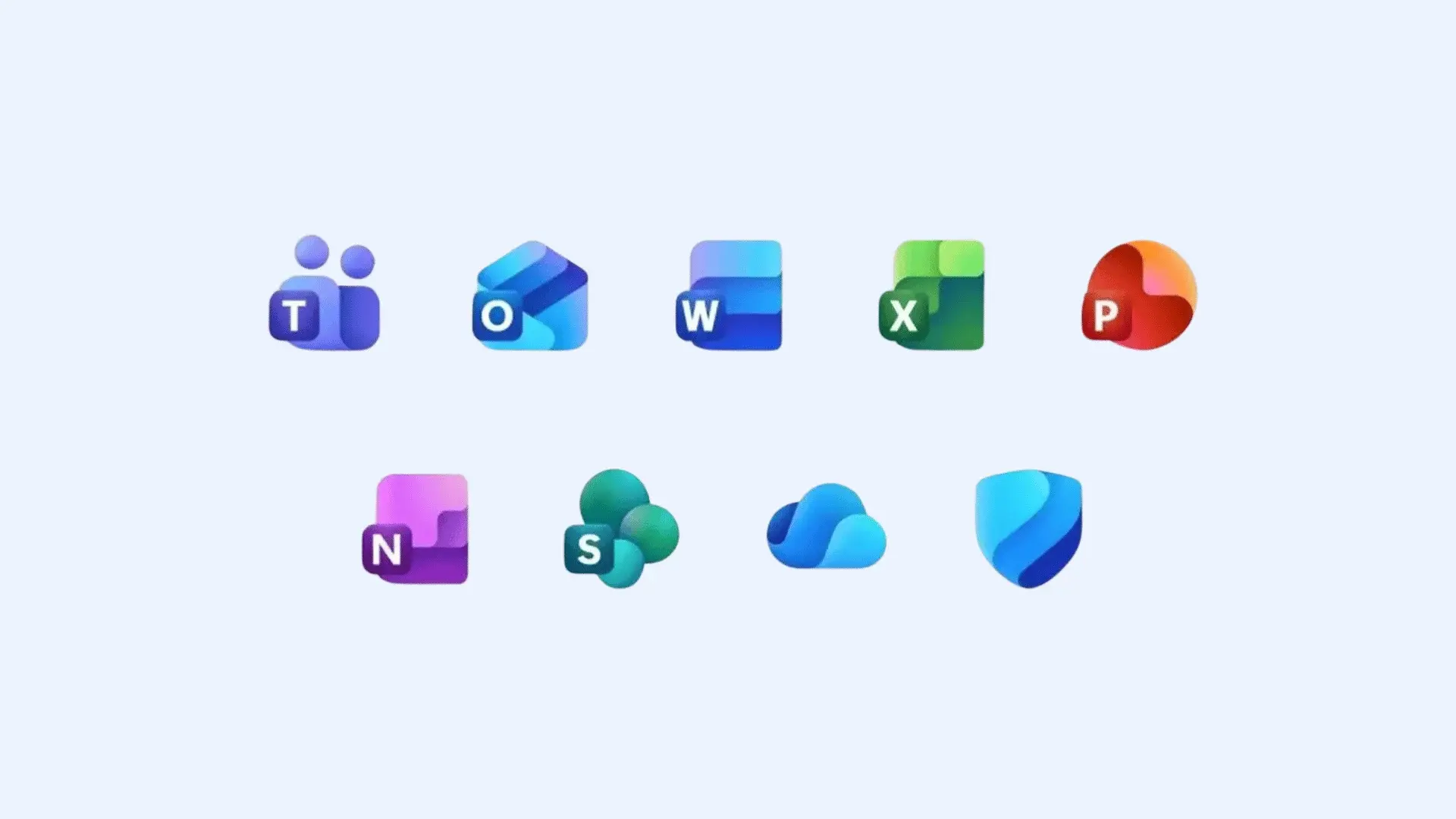 Nuevos iconos de Microsoft 365: Diseños Modernos en 3D